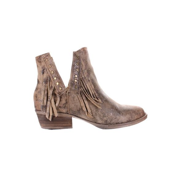Circle G | Shoes | Circle G Womens Nomodel7242 Metallic Ankle Boots ...